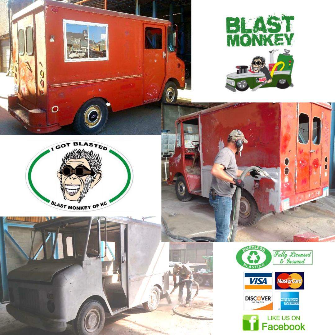Commercial Trucks | Blast Monkey Mobile Dustless Blasting